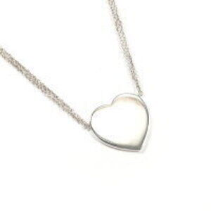Tiffany & Co. | Bags | Tiffany Co Heart Double Chain To Sterling Silver ...